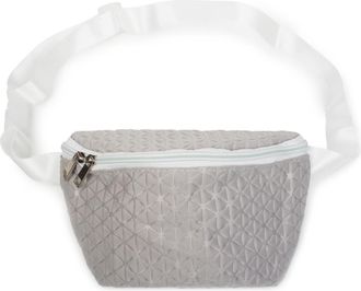 styleBREAKER G&uuml;rteltasche Bauchtasche geometrische Pr&auml;gung, G&uuml;rteltasche