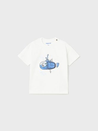 MAYORAL T-Shirt 1029 Wei&szlig; Regular Fit