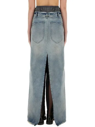 Maison Margiela Denim Skirt - Blue
