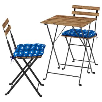 IKEA T&Auml;RN&Ouml; Tisch+2 St&uuml;hle/au&szlig;en