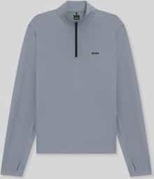 HUGO BOSS Regular Fit Sweatshirt mit Stehkragen Modell SW_Active QZ