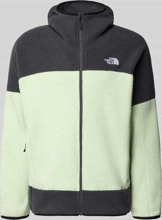 The North Face Fleecejacke mit Kapuze und Logo-Stitching