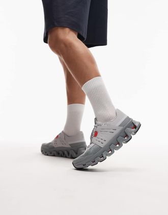 On Cloudswift Amp - Lauf-Sneaker in Grau