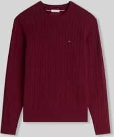 Tommy Hilfiger Regular Fit Pullover aus reiner Baumwolle