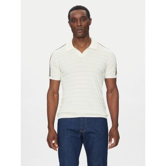 Liu Jo Poloshirt Maglia Chiusa QA5029 MA71P Creme Regular Fit