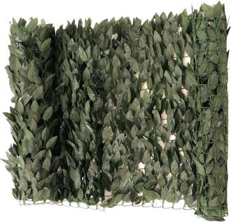 Hhg [NEUWERTIG] Balkonsichtschutz HHG-586, Sichtschutz Windschutz Verkleidung f&uuml;r Balkon Terrasse Zaun, 100x300cm Blatt