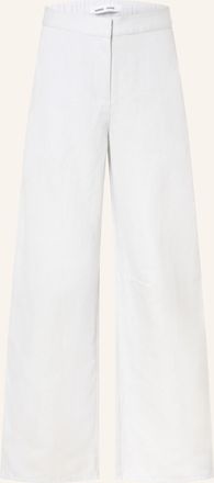 Sams&oslash;e & Sams&oslash;e Sams&oslash;e Sams&oslash;e Wide Leg Jeans Saroko Mit Leinen blau