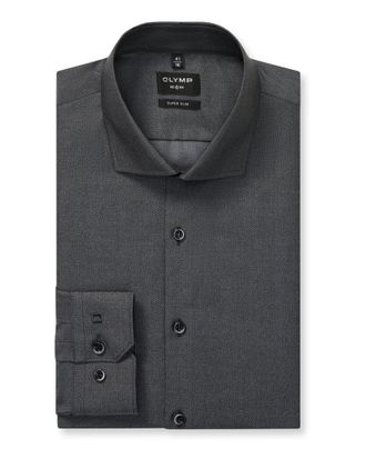 Olymp No. Six, Super Slim Fit, Hemd mit extralangem Arm in