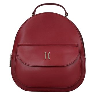 Alviero Martini 1A Classe Sac &agrave; dos en cuir pour ordinateur portable 33 cm - Femme - Sacs - Rouge - Taille: ONE Size