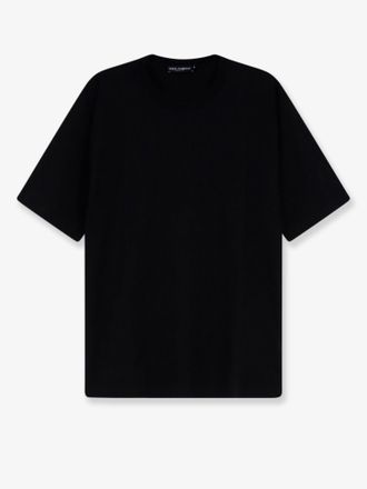 Dolce & Gabbana Cotton T-shirt with embossed DG logo - DOLCE & GABBANA - gender_Man