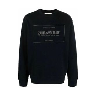 Zadig&Voltaire Herren, Sweatshirts & Hoodies, Schwarzk, XLGr&ouml;&szlig;e