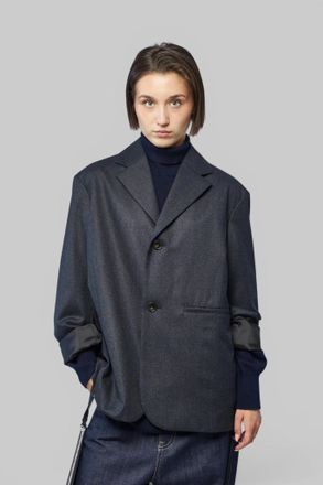 Sofie D'Hoore Revere Collar Single Breasted Blazer