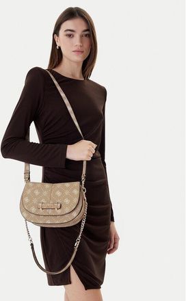 Guess Handtasche Carrie Logo HWGP98 98200 Beige