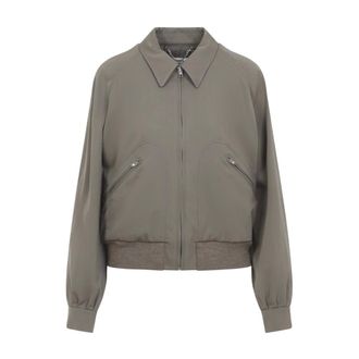 Maison Margiela Femme, Vestes, Gris, Taille: 36 FR Wool Jacket