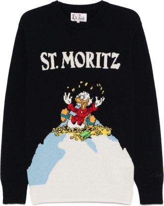 MC2 Saint Barth x Disney Heron Pullover - Schwarz