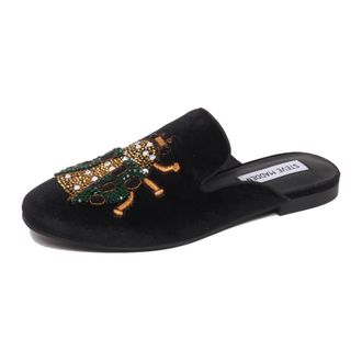 Steve Madden Samtsabot Schuhmodell Hugh - - Shoes - Damen - Schwarzk - 35 1/2 EU