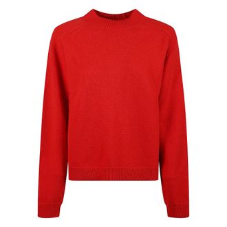 Bite Studios View Rundhals-Strickpullover - - Knitwear - Damen - Rot - M
