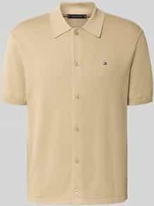 Tommy Hilfiger Regular Fit Overshirt aus reinem Baumwoll-Strick