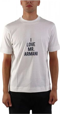 Emporio Armani Homme, Tops, Beige, Taille: S Logo T-Shirt