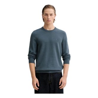 Marc O'Polo Pull &agrave; col rond - Homme - Pulls - Bleu - Taille: L