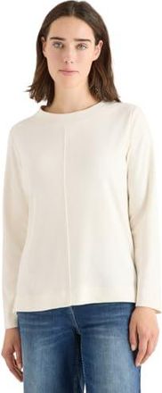 Cecil 3228672 Chemise à col cheminée de Couleur Unie, Blanc crémeux, XL Femme