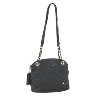 Bally Sac bandouli&egrave;re en cuir Pre-owned - Femme - Pre-owned - Noir - Taille: ONE Size
