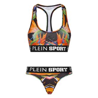 Plein Sport Femme, Sous-v&ecirc;tements, Multicolore, Taille: 36 FR Ensemble de lingerie de jogging