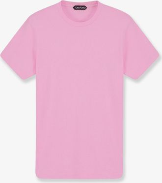 Tom Ford Cotton and silk t-shirt - TOM FORD - gender_Man