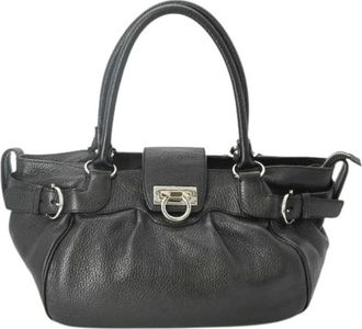 Ferragamo Sac &agrave; main Pre-owned - Femme - Pre-owned - Noir - Taille: ONE Size