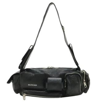 Balenciaga Sac bandouli&egrave;re vintage doccasion - Femme - Pre-owned - Noir - Taille: ONE Size