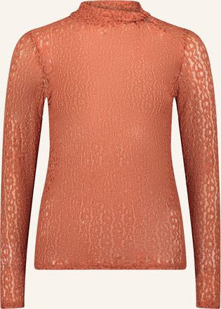 Cartoon Cartoon Longsleeve Aus Spitze rot