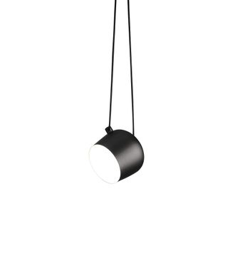 FLOS Aim Pendelleuchte Schwarz, 16 Watt, 24,3cm