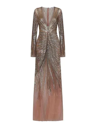 Room76 Maxi Robe - Or