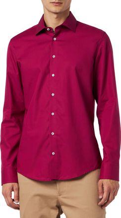 Seidensticker Herren Business Hemd - Bügelfreies, schmales Hemd - Slim Fit - Langarm - Kent-Kragen - 100% Baumwolle