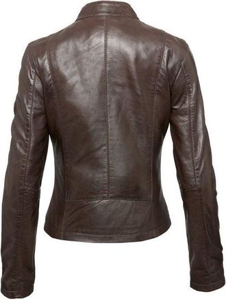H.I.S Lederjacke (1-St) in leicht taillierter Passform