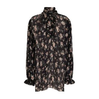 Dolce & Gabbana Femme, Blouses et Chemises, Noir, Taille: 38 FR Dolce & Gabbana Chemises