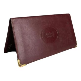 Cartier Porte-cartes Pre-owned - Femme - Pre-owned - Rouge - Taille: ONE Size
