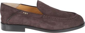 Tod's Femme, Chaussures, Brun, Taille: 36 1/2 EU Mocassins en daim