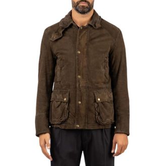 The Jack Leathers Balmoral Jacke - - Jackets - Herren - Braun - L