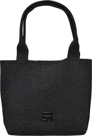 Ermanno Scervino Femme, Sacs, Noir, Taille: ONE Size Tote Knit Lurex