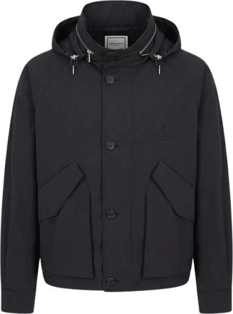 Wooyoungmi Wooyoungmi - Blouson en m&eacute;lange de nylon - Homme - Vestes - Noir - Taille: L