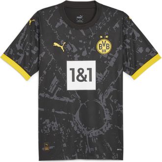 Puma PUMA BVB 770612-02 Away Jersey Replica T-Shirt Unisex Black Gr&ouml;&szlig;e XL