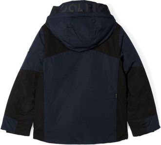 Woolrich Weather-Resistant Polyester Ski Jacket - Blue