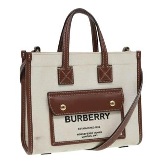 Burberry Pre-owned Canvas Handtaschen - - Pre-owned - Damen - Beige - ONE SIZE