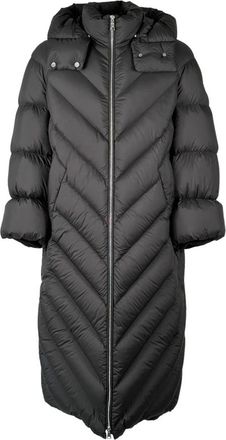 Add Femme, Vestes, Noir, Taille: 38 FR Oversize Down Coat