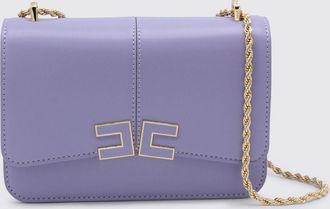 Elisabetta Franchi Sac Bandouli&egrave;re ELISABETTA FRANCHI Femme couleur Lilas
