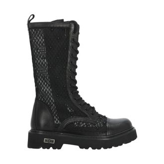 Cult Femme, Chaussures, Noir, Taille: 36 EU Lace-up Bottes
