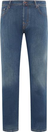 Jacob Cohen Softe Stretch-Jeans Bard mit dezenter Waschung, Slim in