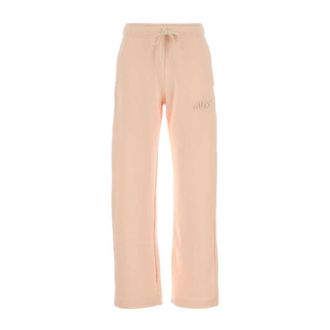 Autry Logo-gestickte Sweatpants mit Kordelzug - - Trousers - Damen - Rosa - M