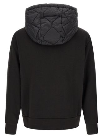 Moncler Mens Black Polyamide Cardigan Clothing